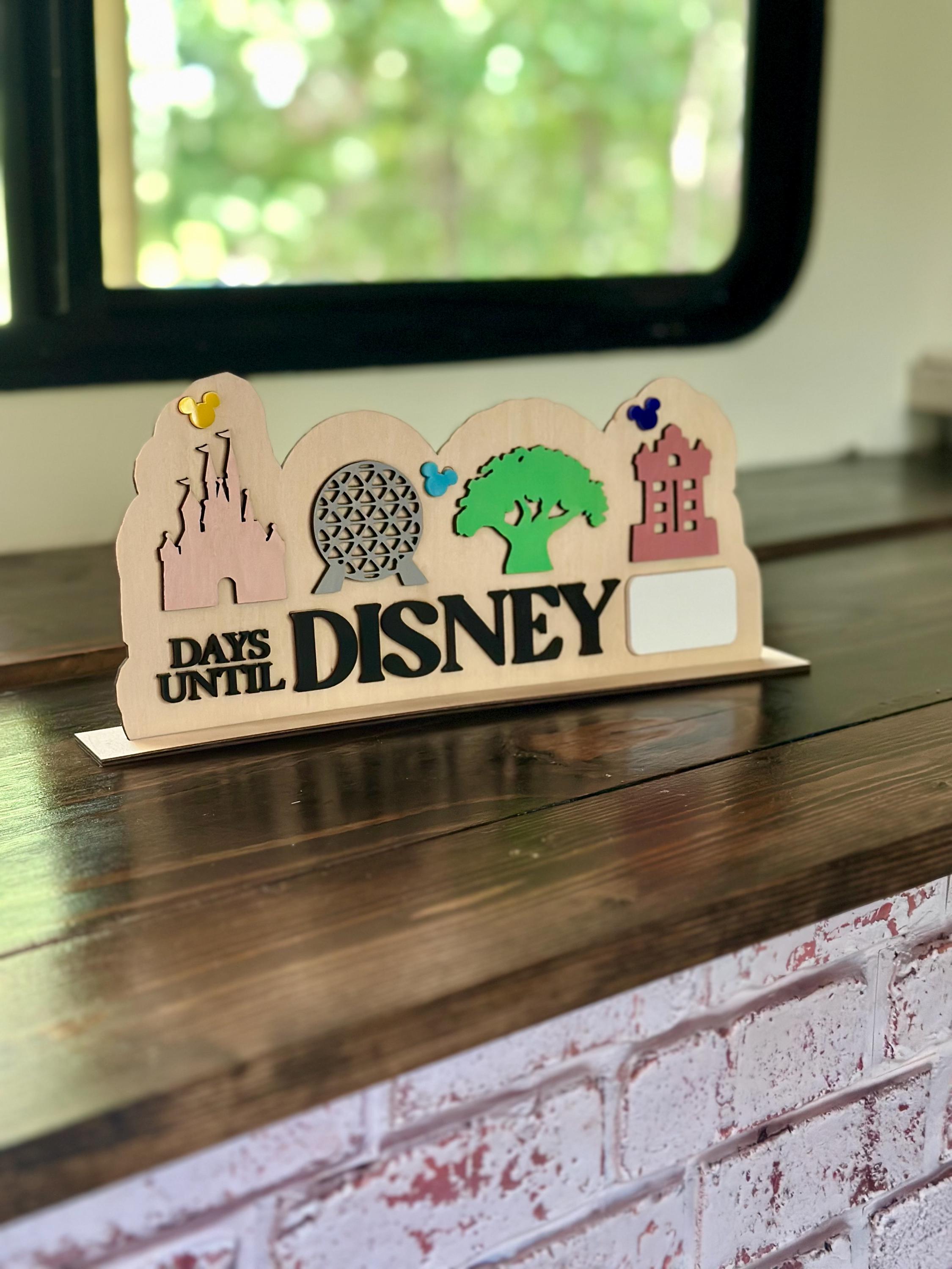 Disney Countdown, Walt Disney World, Theme Park Countdown, Themed ...