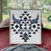 Aztec Cow Skull Head, Wall Hanger, Boho, Wood Decor, Housewarming Gift ...