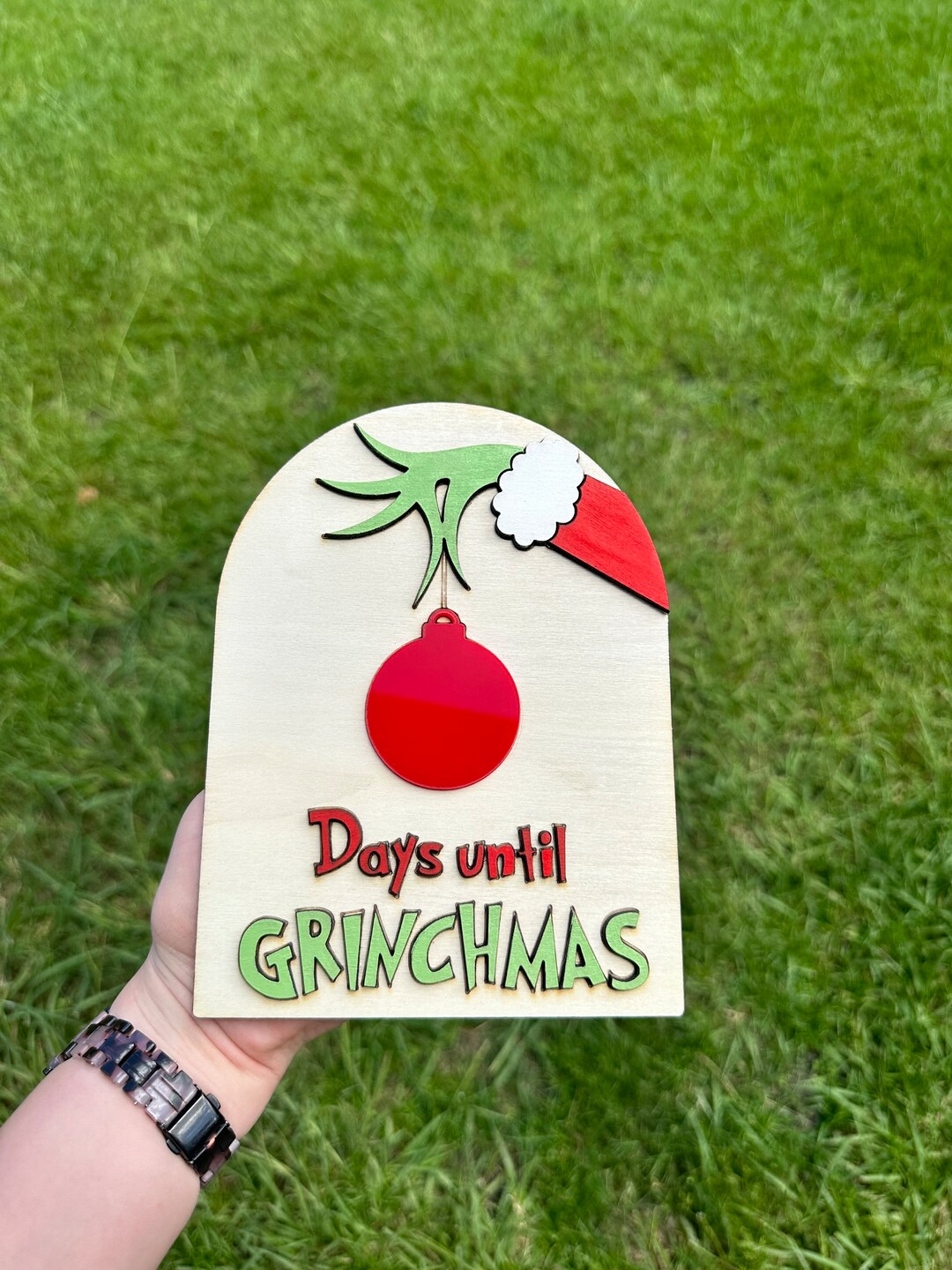 Grinch Countdown, Grinch Christmas Countdown, Christmas Sign, Dry Erase ...
