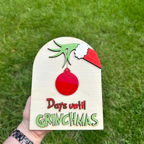 Grinch Countdown - Etsy