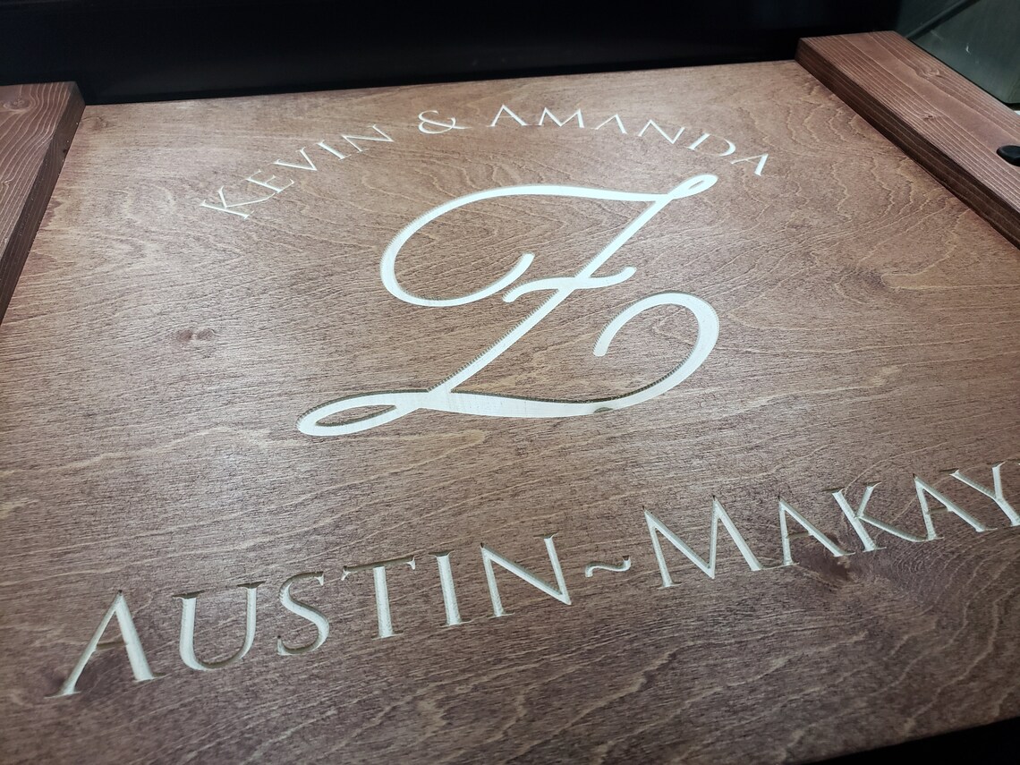 Engraved Stove Top Cover - Etsy