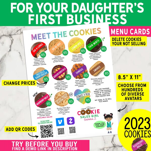 Girl Scout Cookies 2023 - Etsy