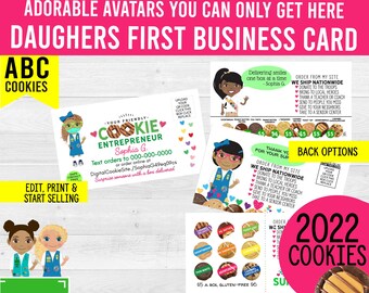 Girl Scout Business Cards | Etsy