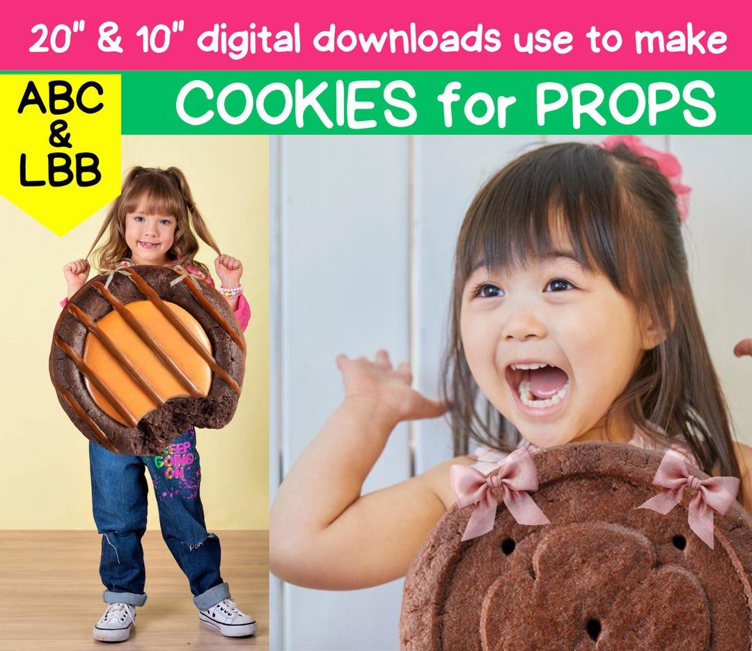 Scout Cookie Booth Props / Cookie Costume, 20" Printables (digital ...