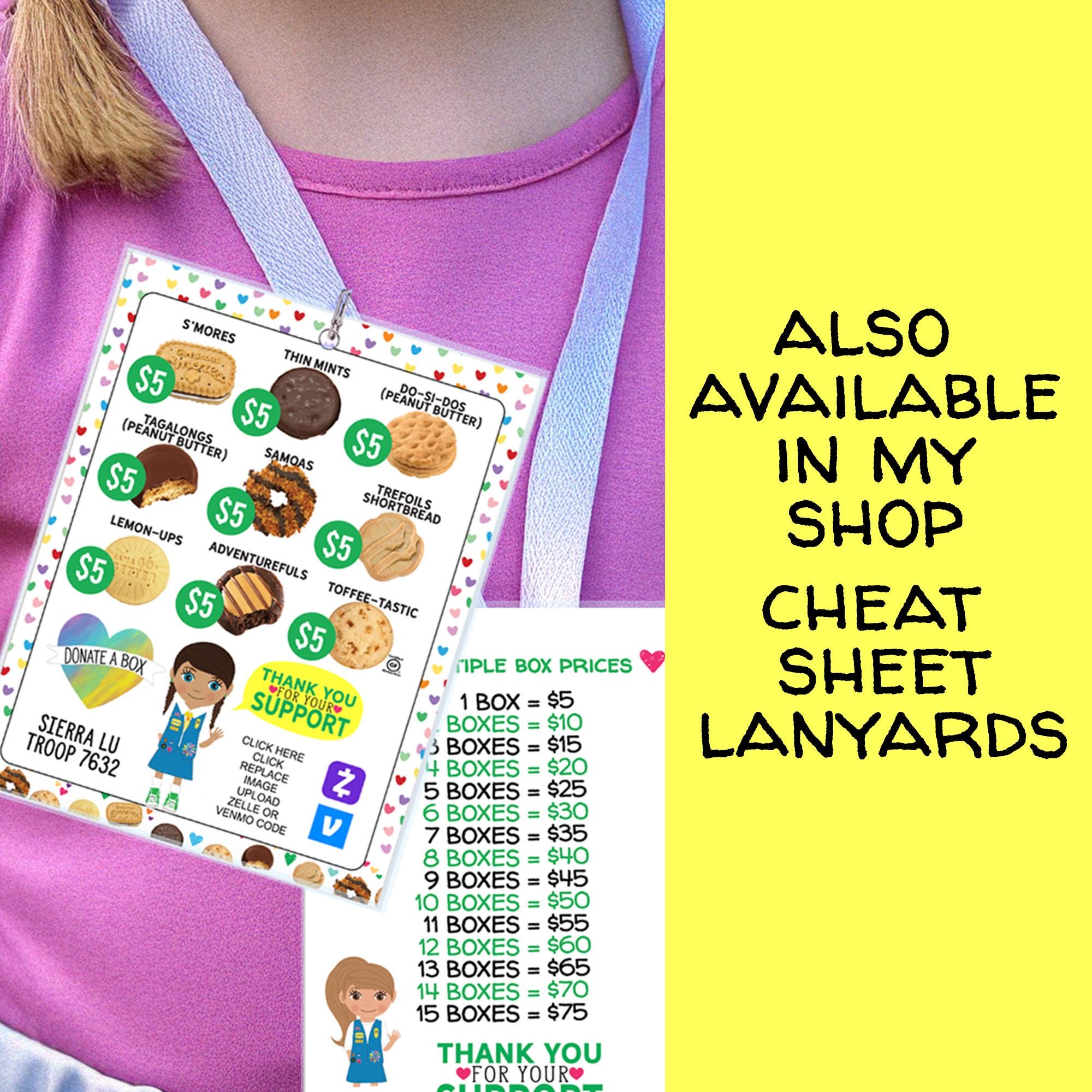 Scout Cookies Banner: 6ft X 2ft, LBB Design (digital Download) - Etsy