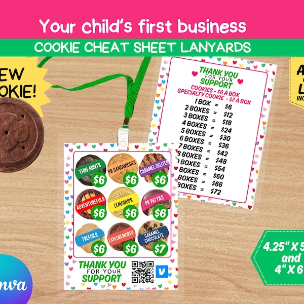 Lbb 2026 Cookie Menu - Etsy