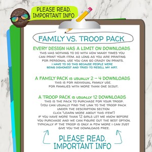 Girl Scout Cookie Lawn Sign / Car Magnet, Printable LBB 24"x18" Add QR ...