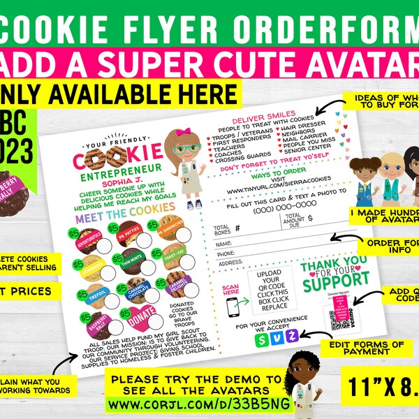 Girl Scout Cookies 2023 - Etsy