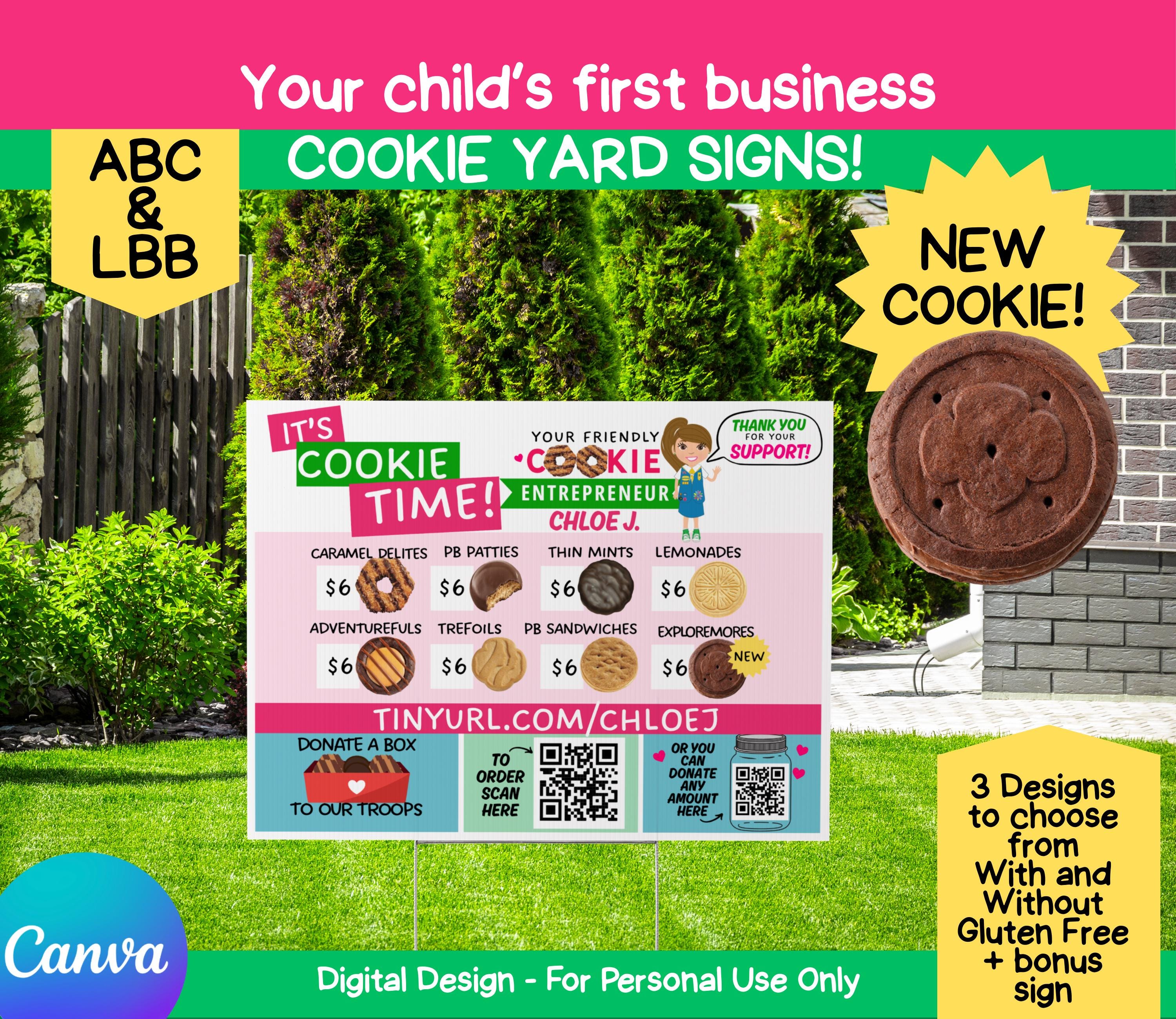 Scout LBB Cookie Sign Printable: Add QR Code (digital Download) - Etsy