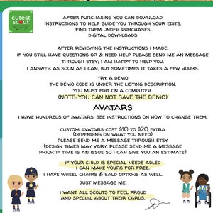 Girl Scout Cookie Lawn Sign / Car Magnet, Printable LBB 24"x18" Add QR ...