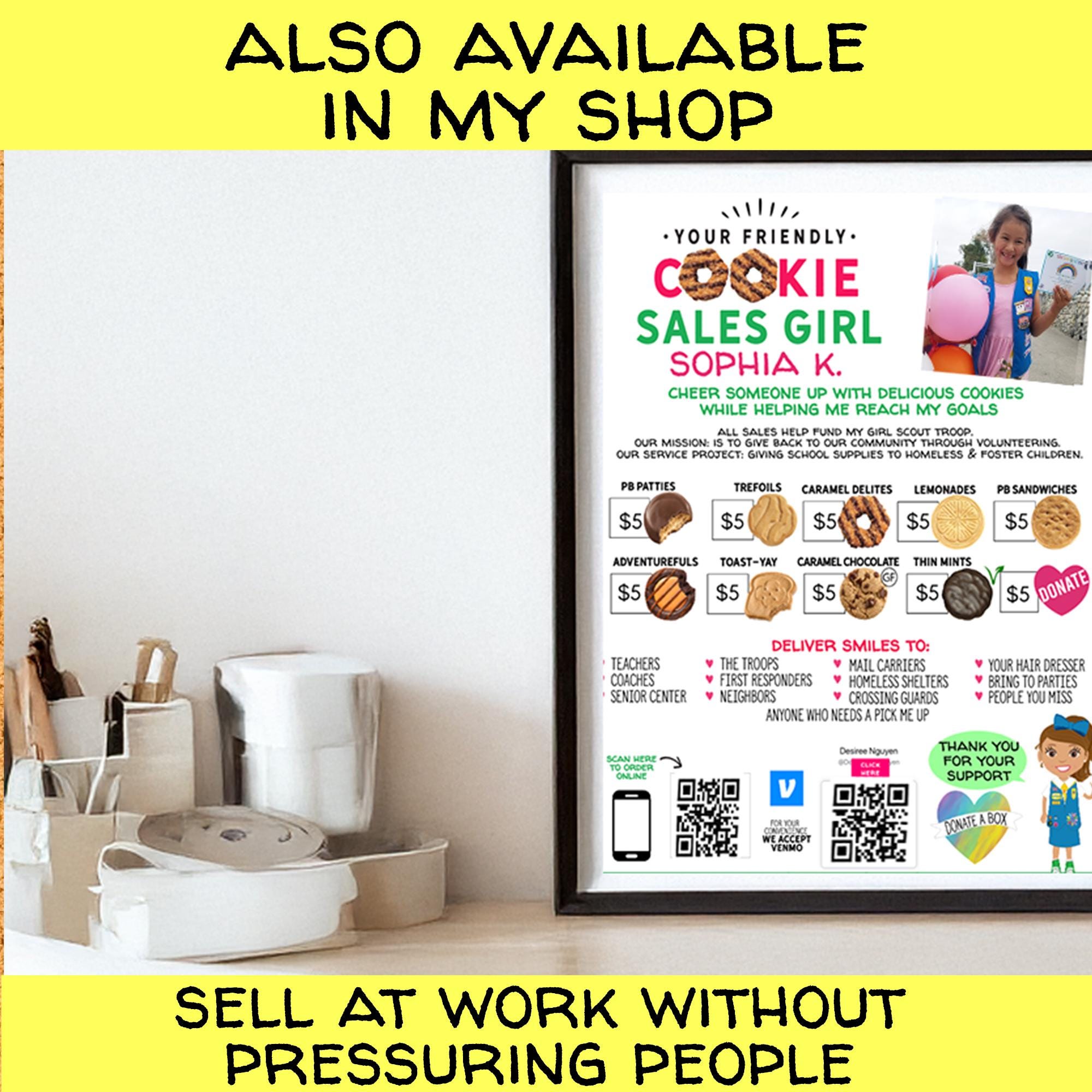Scout Cookies Banner: 6ft X 2ft, LBB Design (digital Download) - Etsy