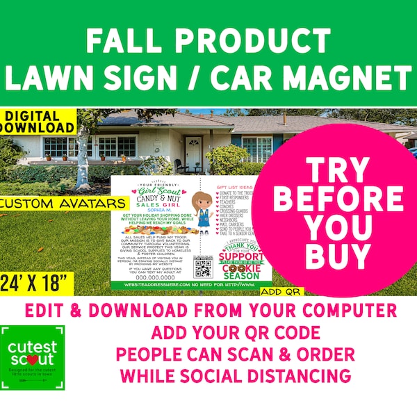 Girl Scout Fall Product - Etsy