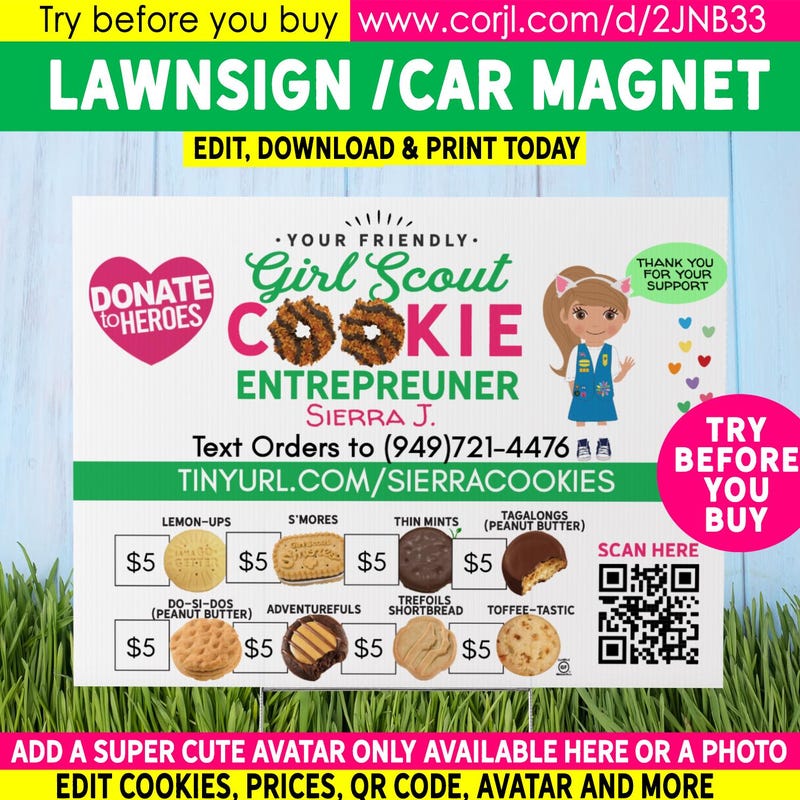 Girl Scouts Sign - Etsy
