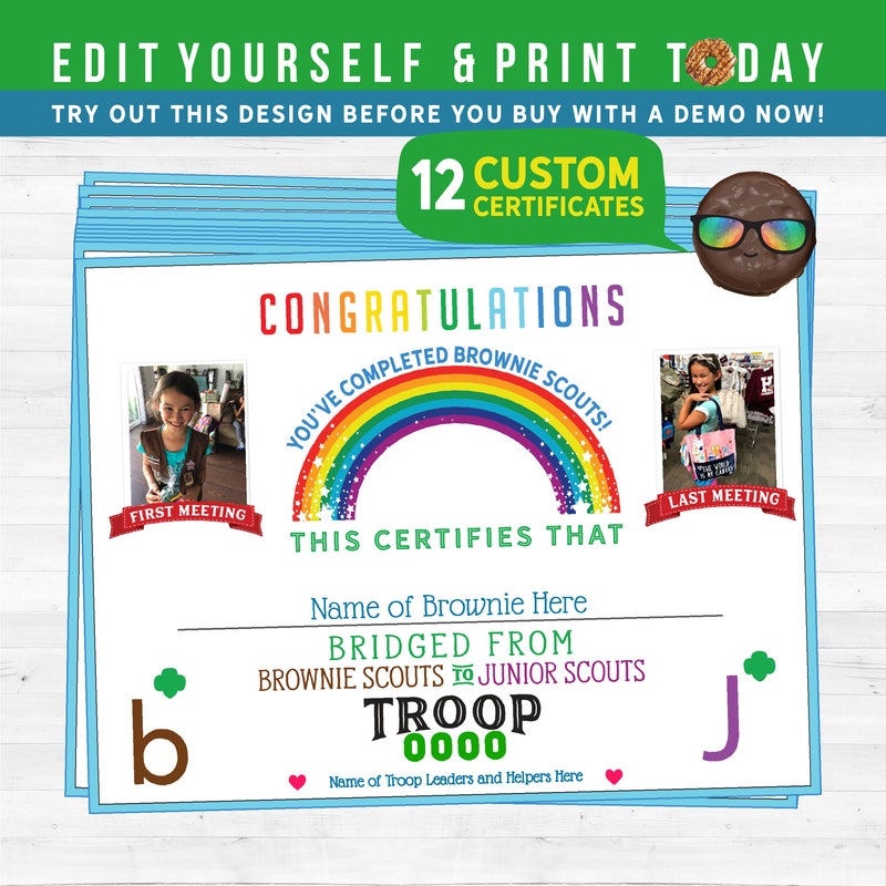 Bridging Certificate - Etsy