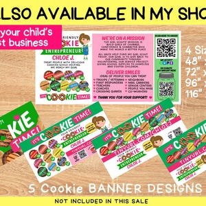 Scout Cookie Booth Poster: Customizable Canva Template (digital ...