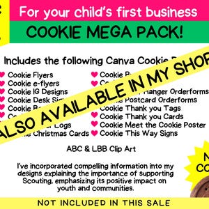 Scout Cookie Booth Signs: Payment & Donation QR Codes (digital Download ...