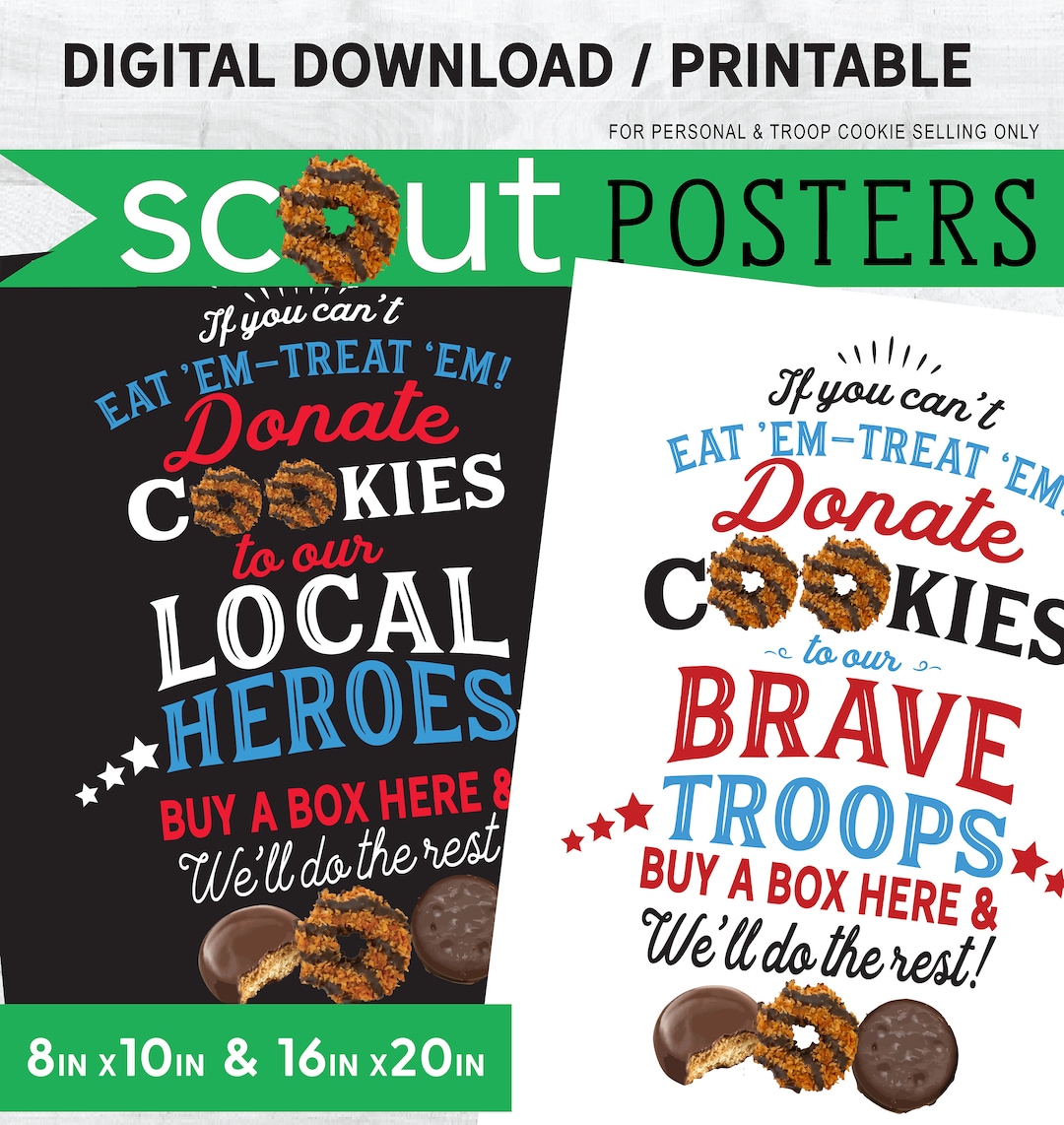 Donate to Heroes & Donate to the Troops, Girl Scout Cookie LBB ...