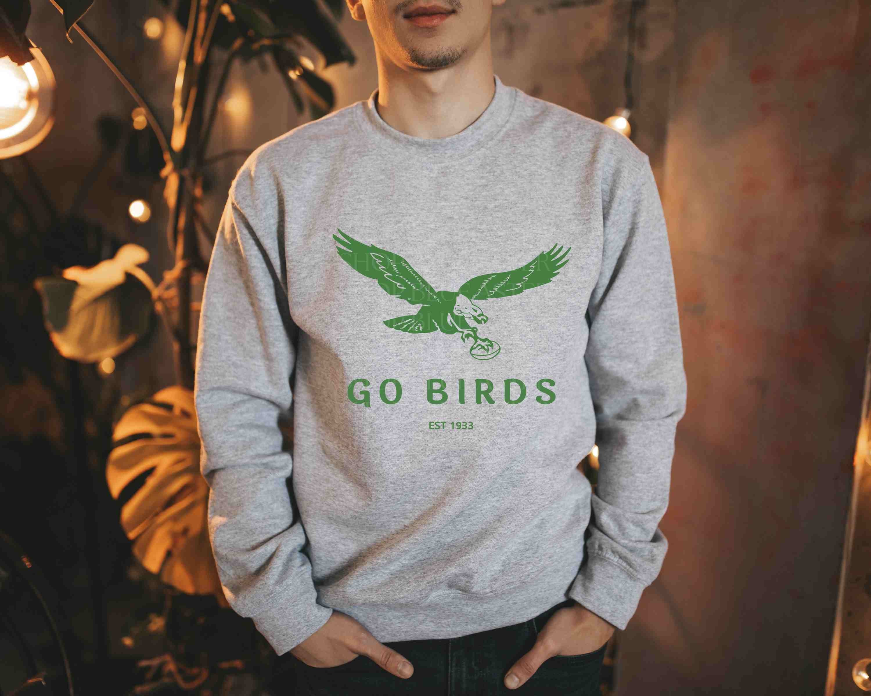 Go Birds Vintage Eagles Sweatshirt sold by Maria Mony | SKU 26420248 ...