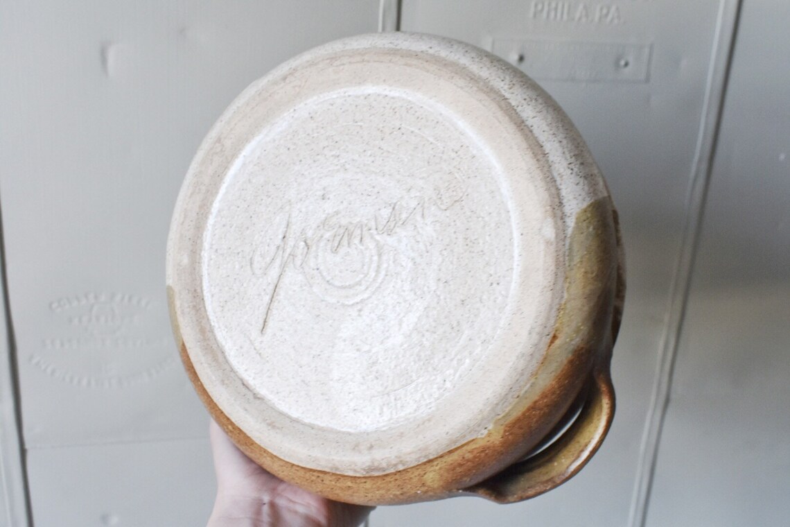 Hand Made Clay Container with Lid | Etsy