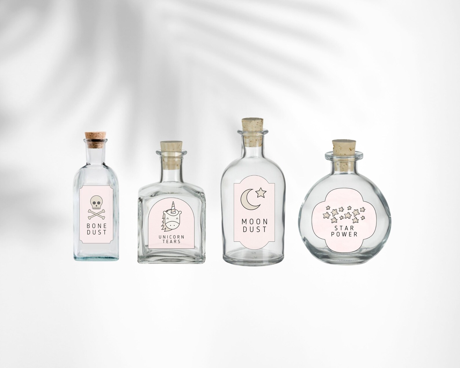 Printable Bottle Labels Cute Potion Bottle Labels Pastel - Etsy