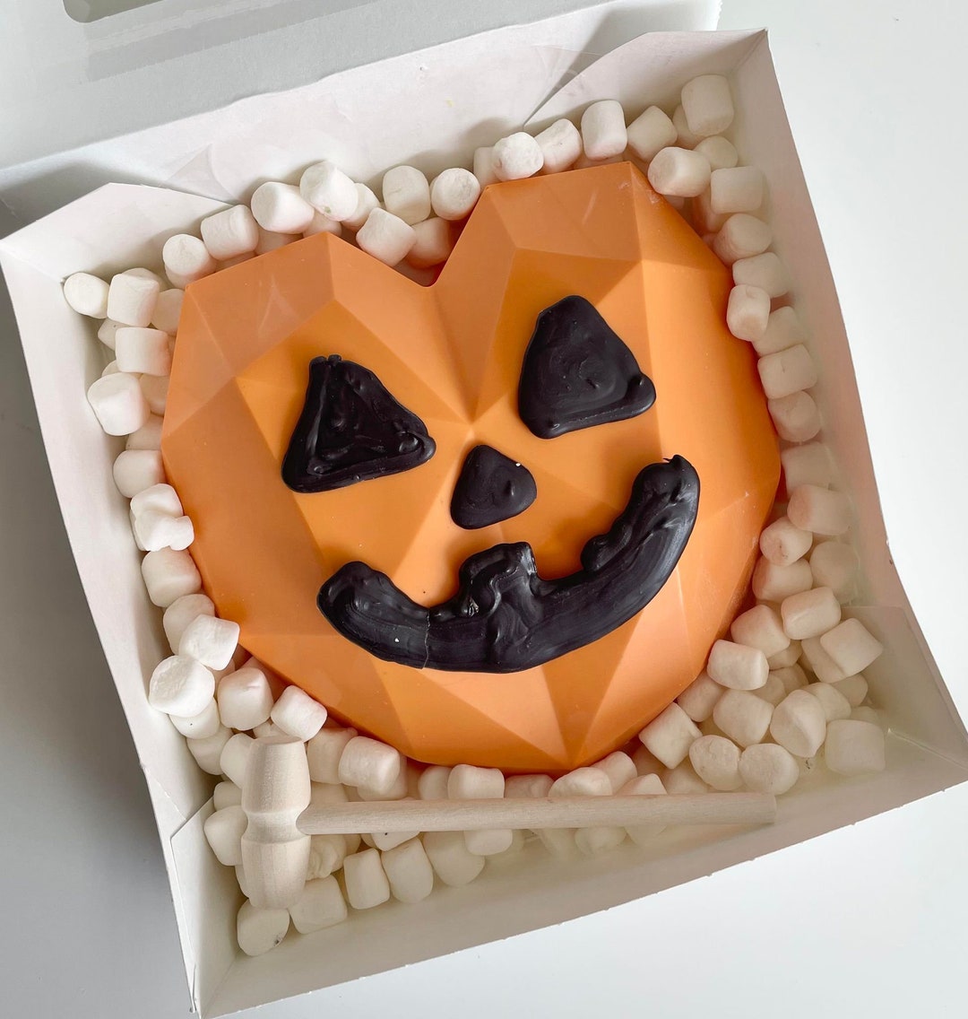 Halloween Treats/halloween Breakable Chocolate Heart/smash Cake Gift ...