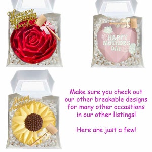 Breakable Chocolate Heart / Smash Heart / Valentine Gift / Anniversary ...