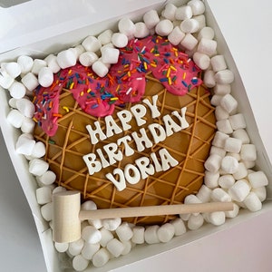 Ice Cream Breakable / Breakable Chocolate Heart / Ice Cream / Smash ...