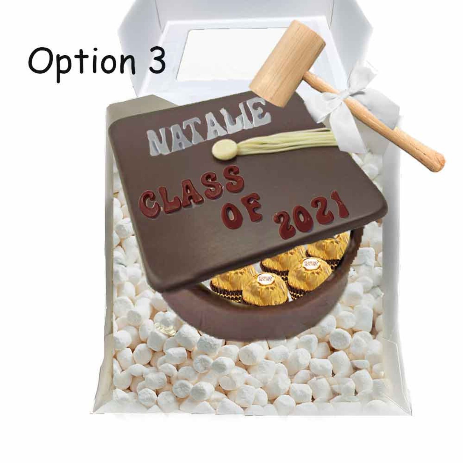 Graduation Cap Breakable Chocolate / Smash Grad Cake / Senior - Etsy
