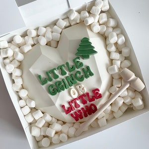 Baby Announcement / Gender Reveal/breakable Chocolate Heart / Baby Gift ...