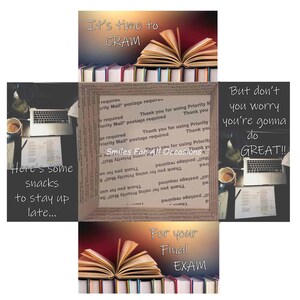 Final Exam Care Package / College Gifts / College Care Package/ Gift ...