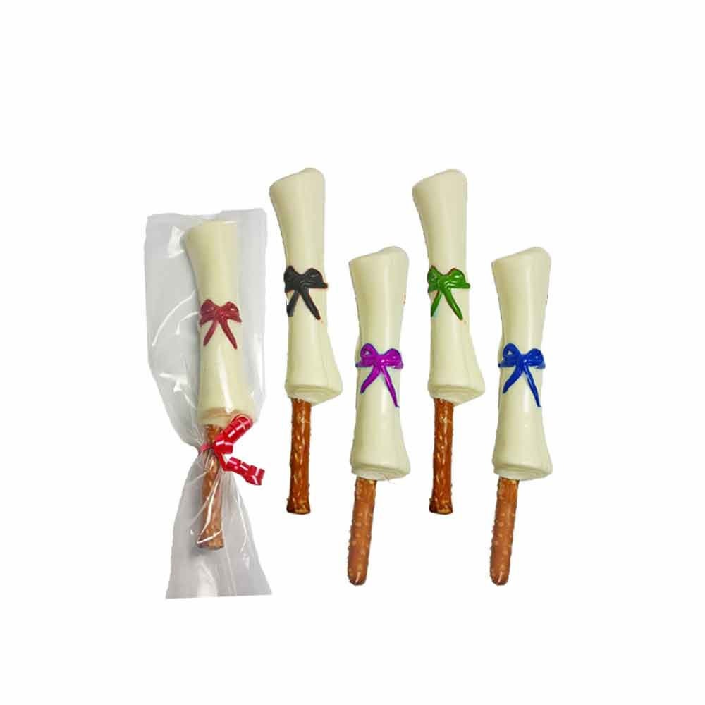 Graduation Chocolate Covered Pretzel Rods / Custom Colors / Senior Fun ...