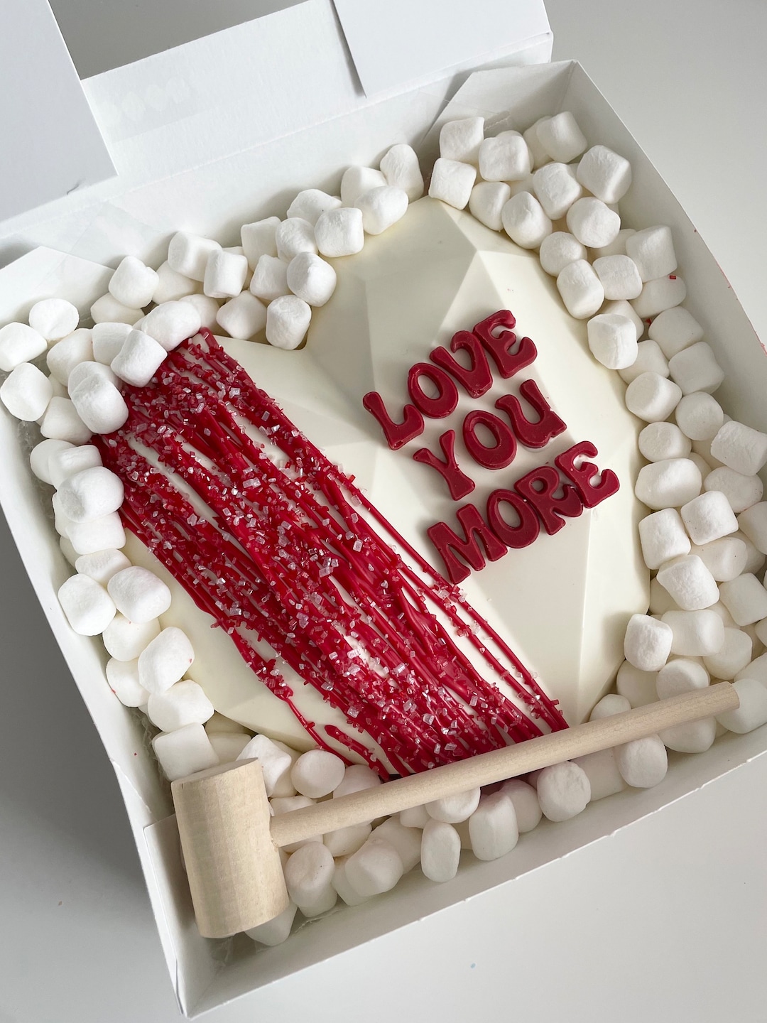 Breakable Chocolate Heart / Smash Heart / Valentine Gift / Anniversary ...