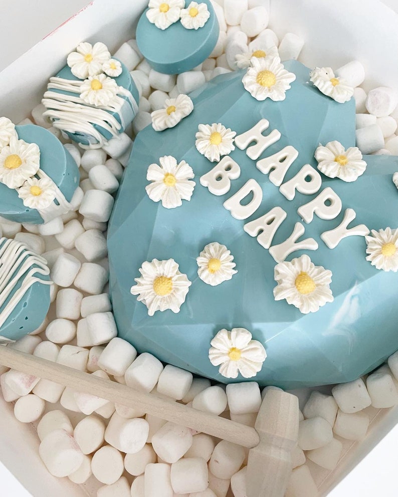 Birthday Girl / Breakable Chocolate Heart / Flower Girl Gift / Smash ...