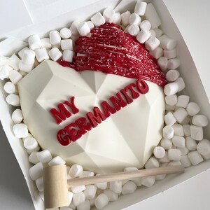 Breakable Chocolate Heart / Smash Heart / Valentine Gift / Anniversary ...