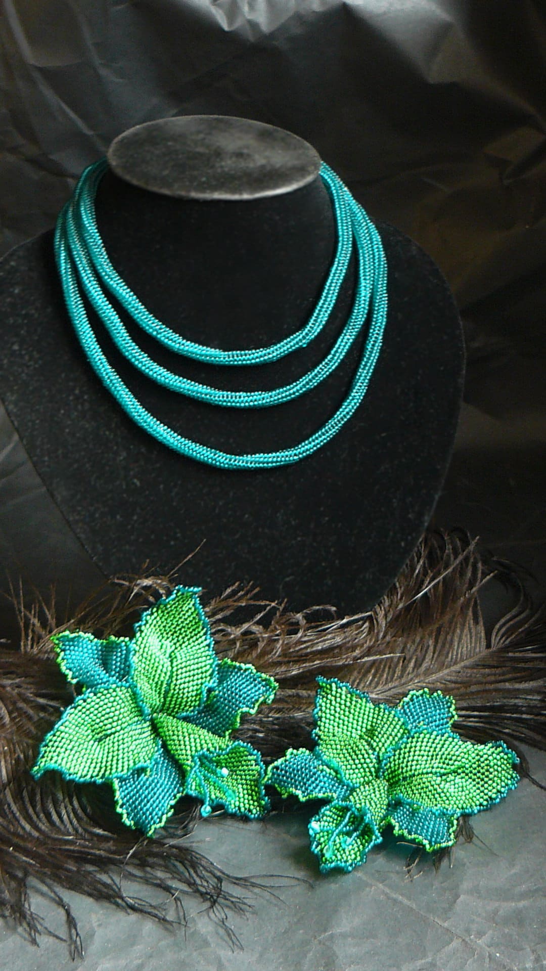 Convertible Jewelry, Flower Brooch, Convertible Beadad Flower ...