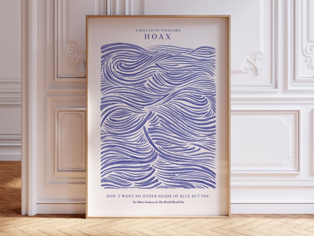 No Other Shade of Blue but You Hoax Folklore Coastal Collection Vintage ...