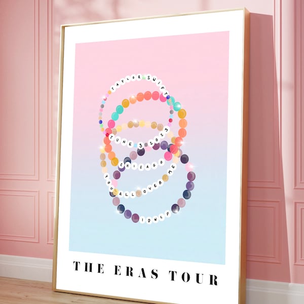 Eras Tour Chicago Poster - Etsy