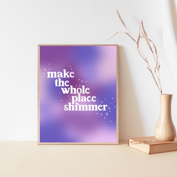 Make the Whole Place Shimmer Svg - Etsy
