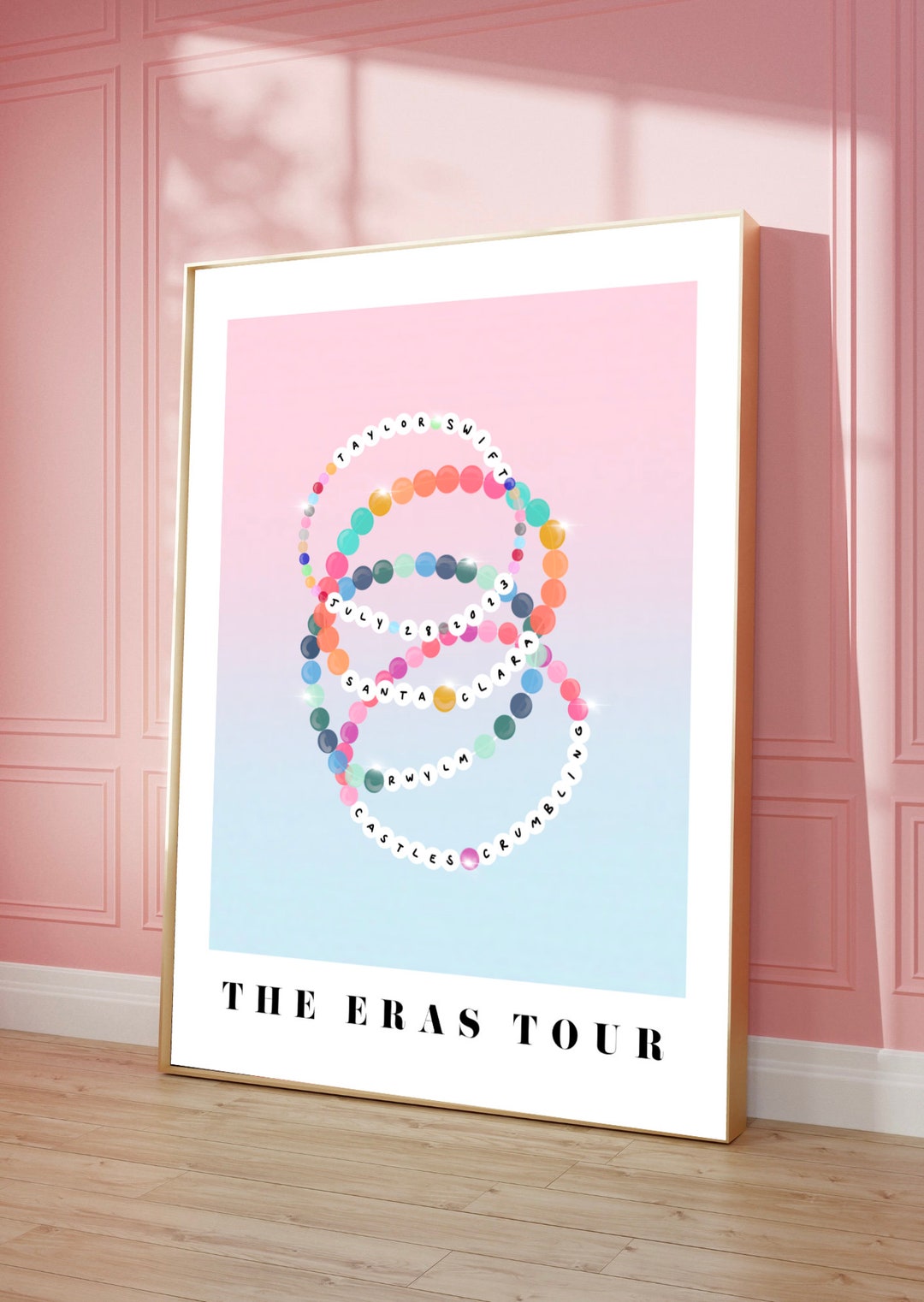 The Eras Tour Santa Clara Night 1 Taylor Digital Print - Etsy