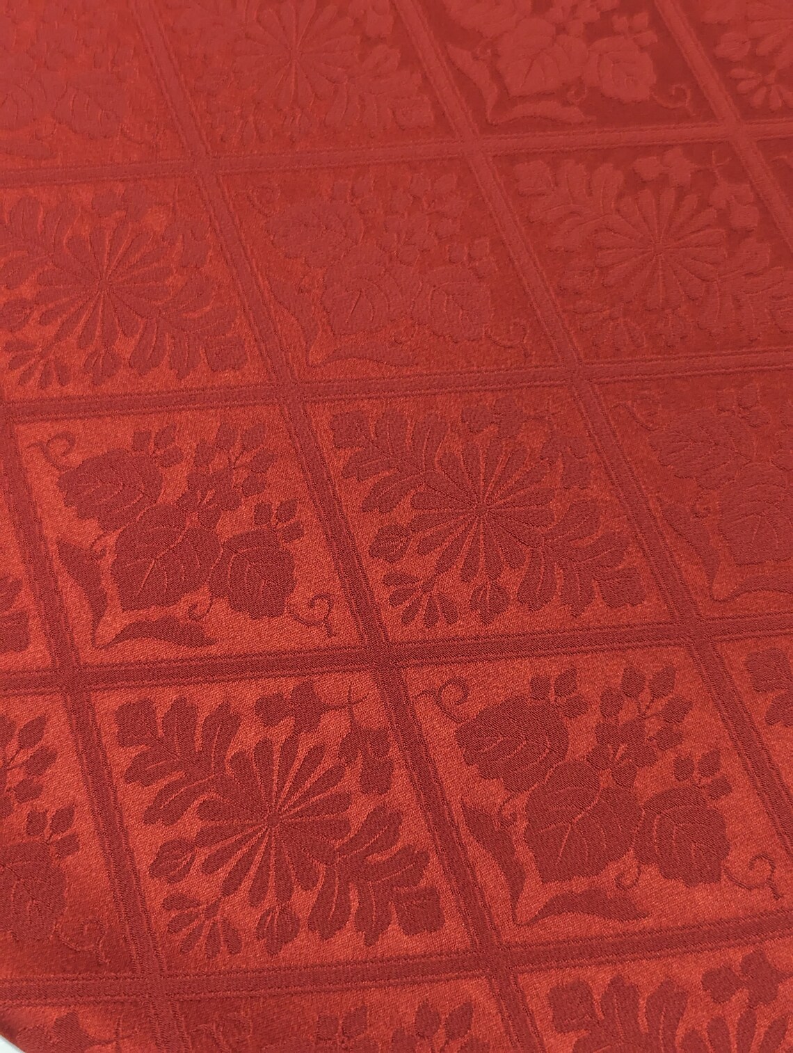 Fukusa, Kimono, Japanese Silk, Japanese Tea Ceremony, Silk Cloth, Red ...