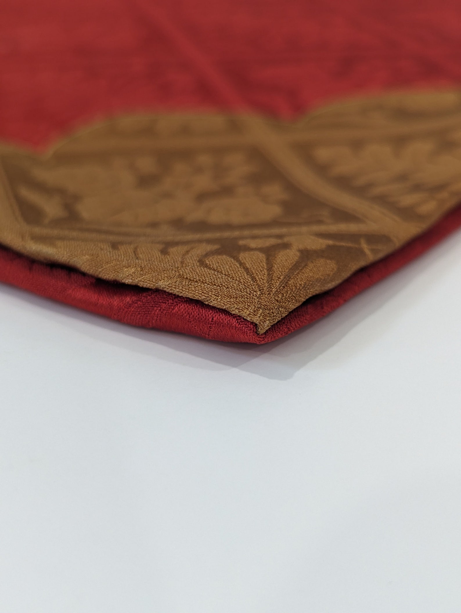 Fukusa, Kimono, Japanese Silk, Japanese Tea Ceremony, Silk Cloth, Red ...