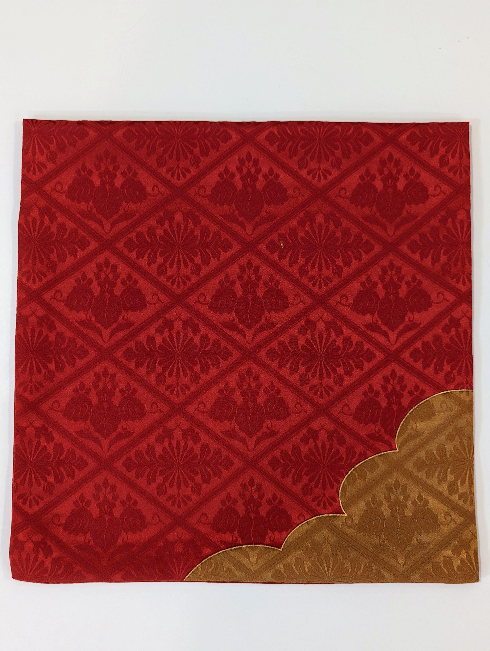 Fukusa, Kimono, Japanese Silk, Japanese Tea Ceremony, Silk Cloth, Red ...