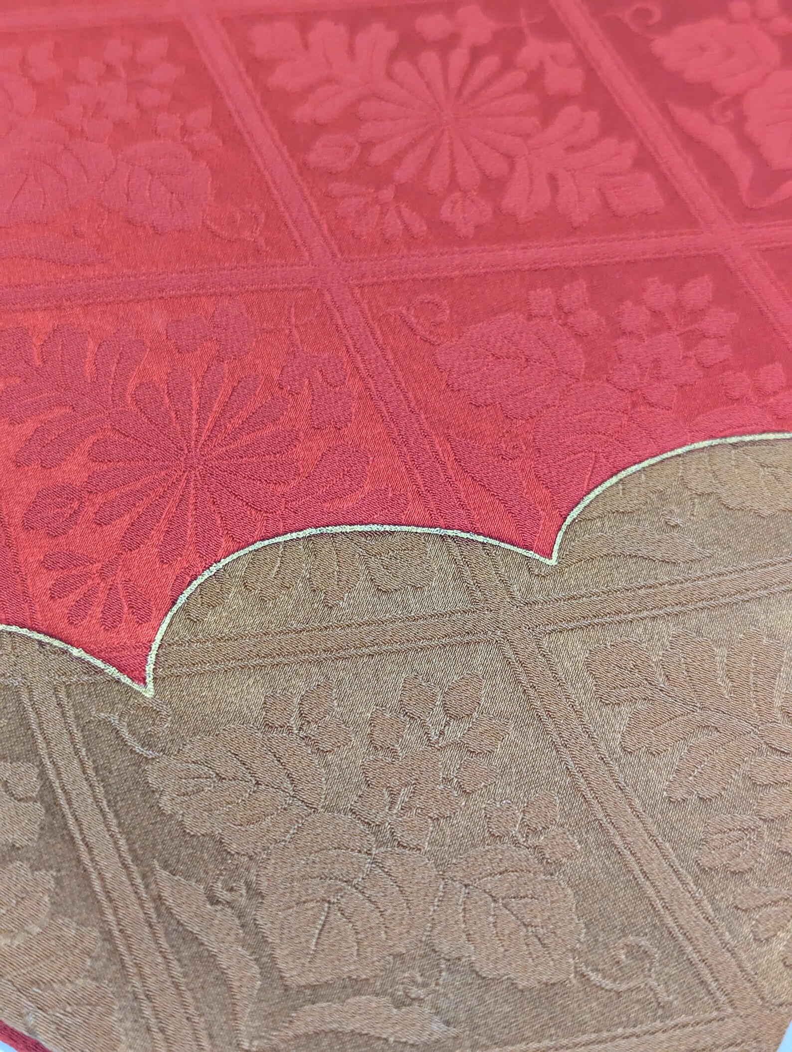 Fukusa, Kimono, Japanese Silk, Japanese Tea Ceremony, Silk Cloth, Red ...