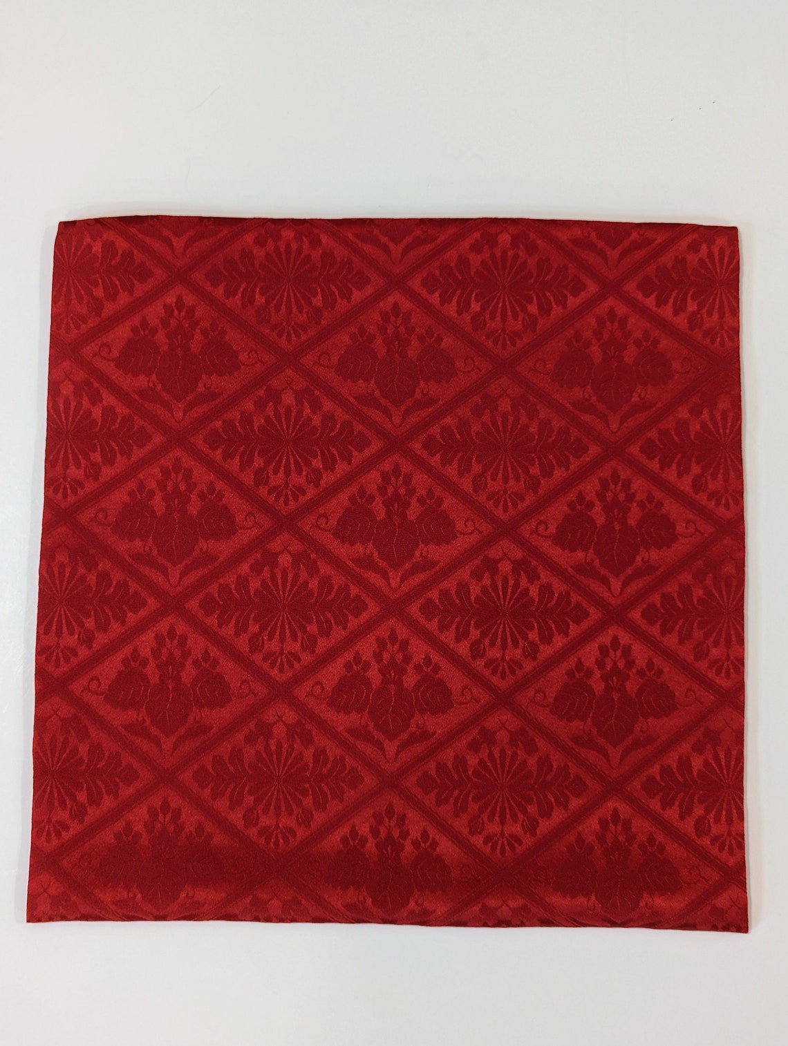 Fukusa, Kimono, Japanese Silk, Japanese Tea Ceremony, Silk Cloth, Red ...