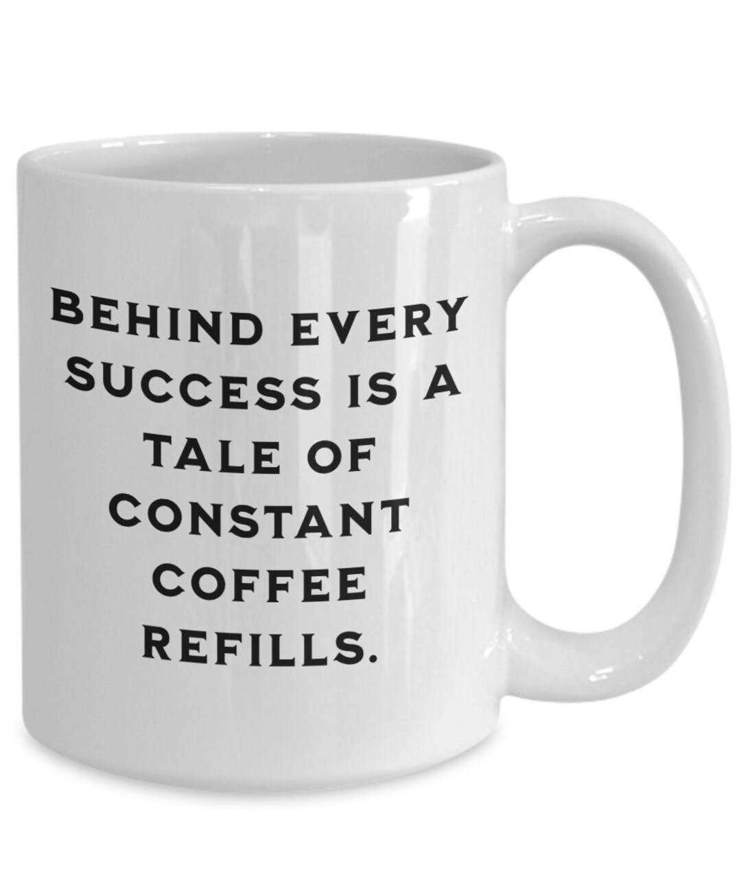Inspirational Coffee Mug behind Every Success is a Tale of Constant ...