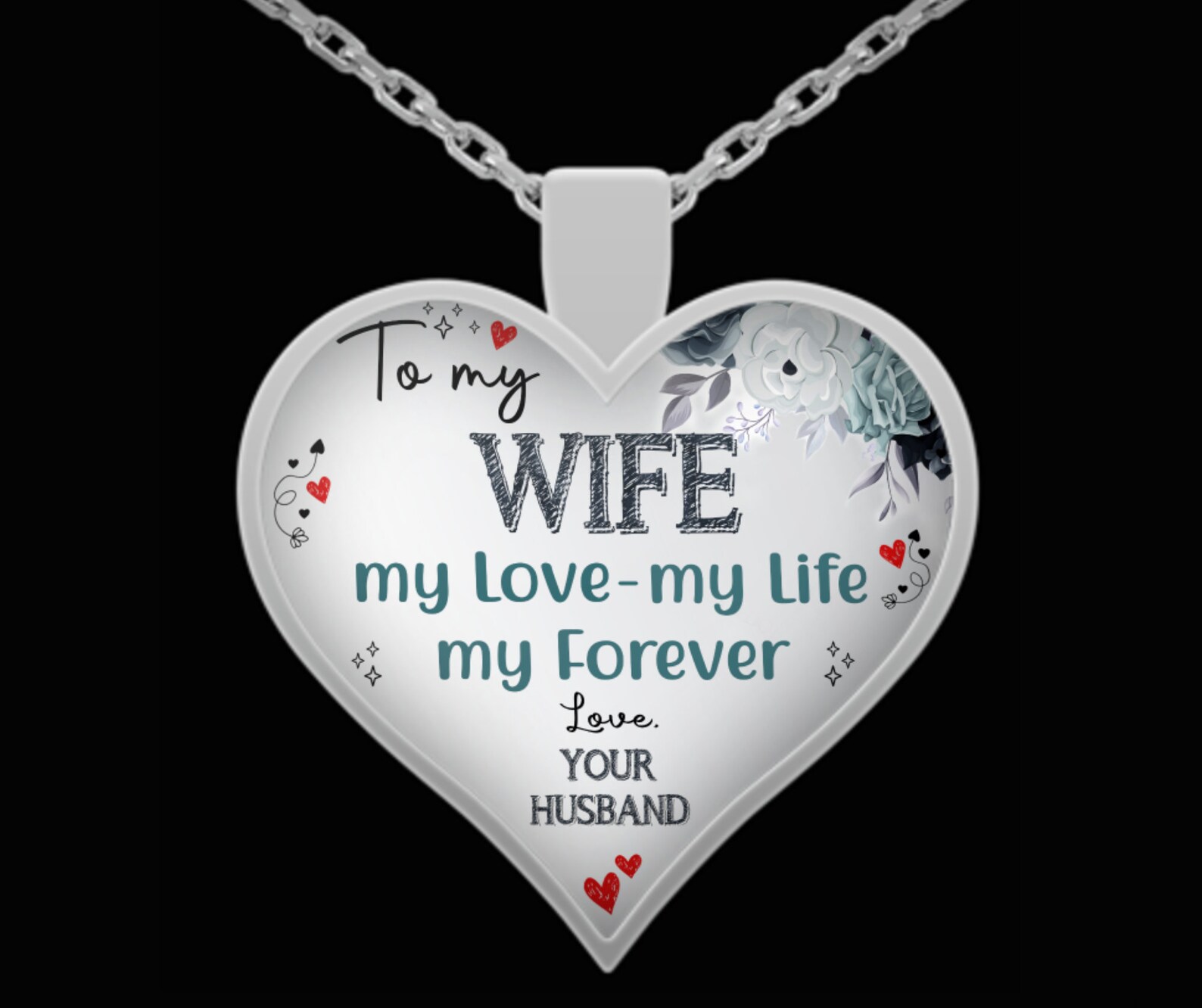 To My Wife My Love My Life My Forever Love Your Husband Etsy