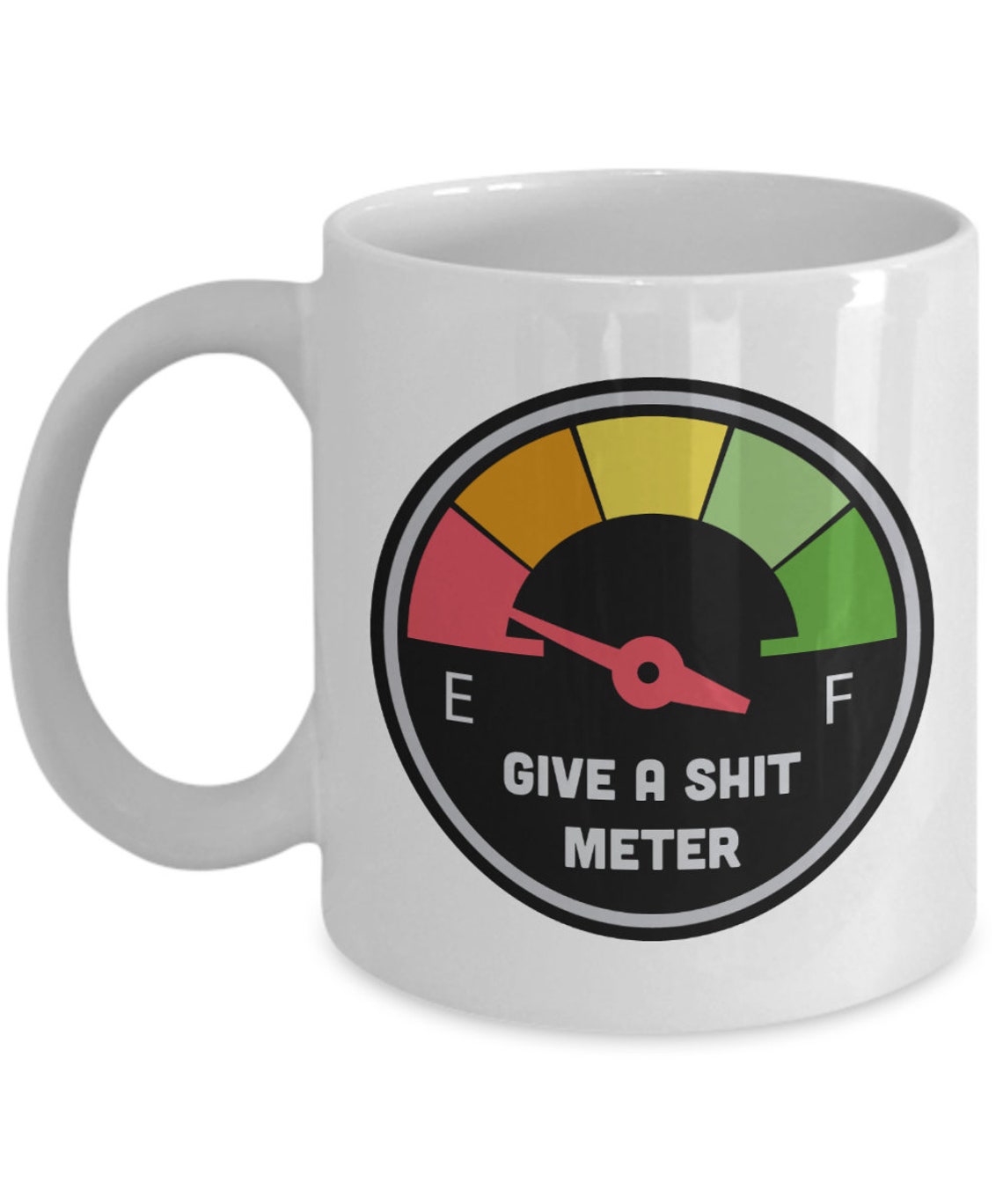 My Give a Shit Meter is Empty Funny Sarcastic Saying Comment - Etsy