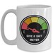 My Give a Shit Meter is Empty, Funny Sarcastic Saying Comment Joke Mug ...