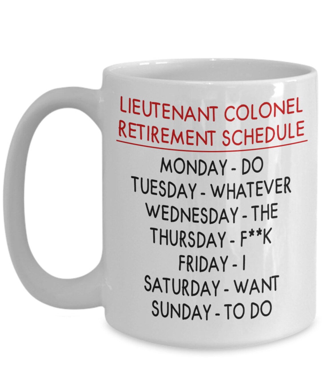 Lieutenant Colonel Retirement Schedule Army Retirement Gift - Etsy