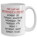 Fire Captain Retirement Schedule Fire Captain Firefighter - Etsy